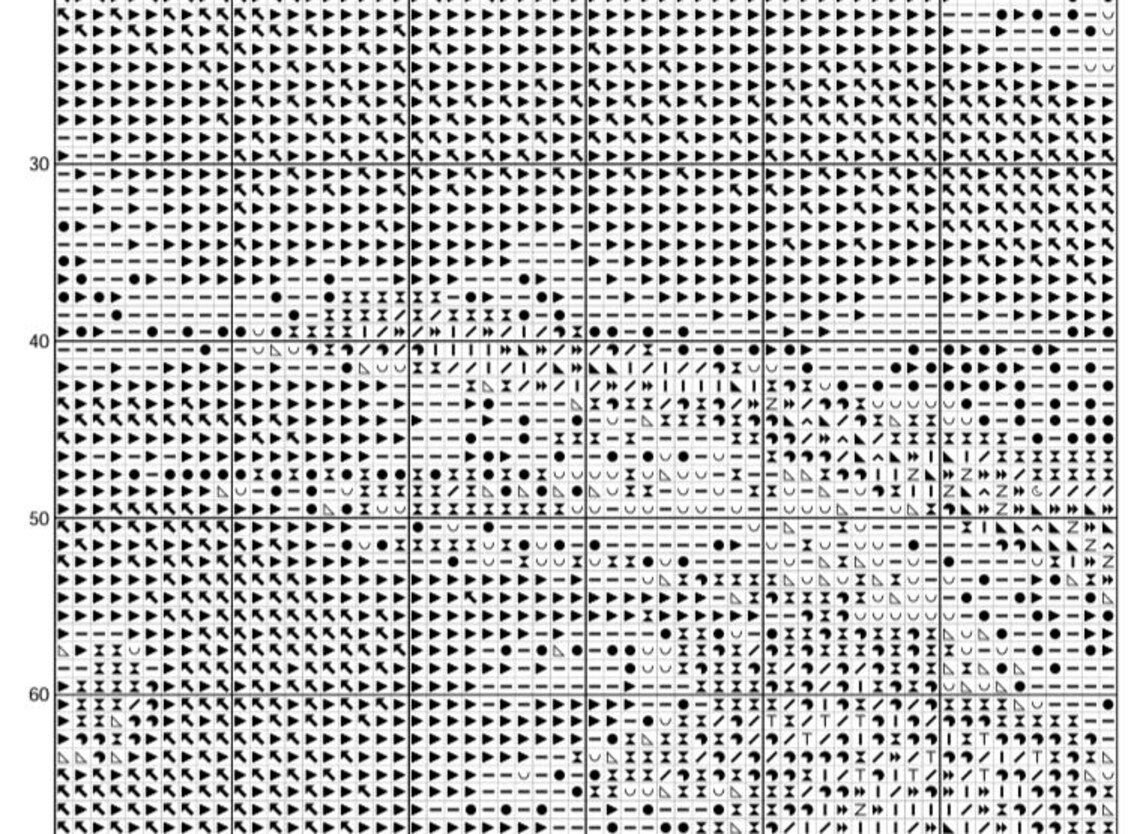Autumnal Cat Cross Stitch Pattern, PDF Instant Download, Feline Pet ...
