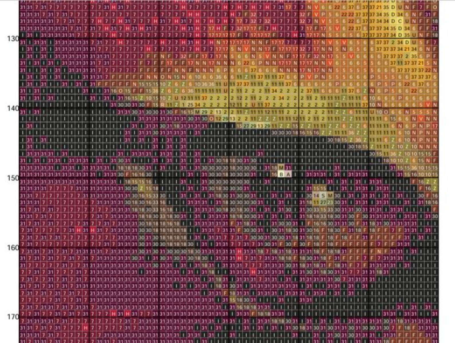 Autumnal Cat Cross Stitch Pattern, PDF Instant Download, Feline Pet ...