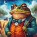 Mr Toad Cross Stitch Pattern, PDF Instant Download, Full Coverage ...