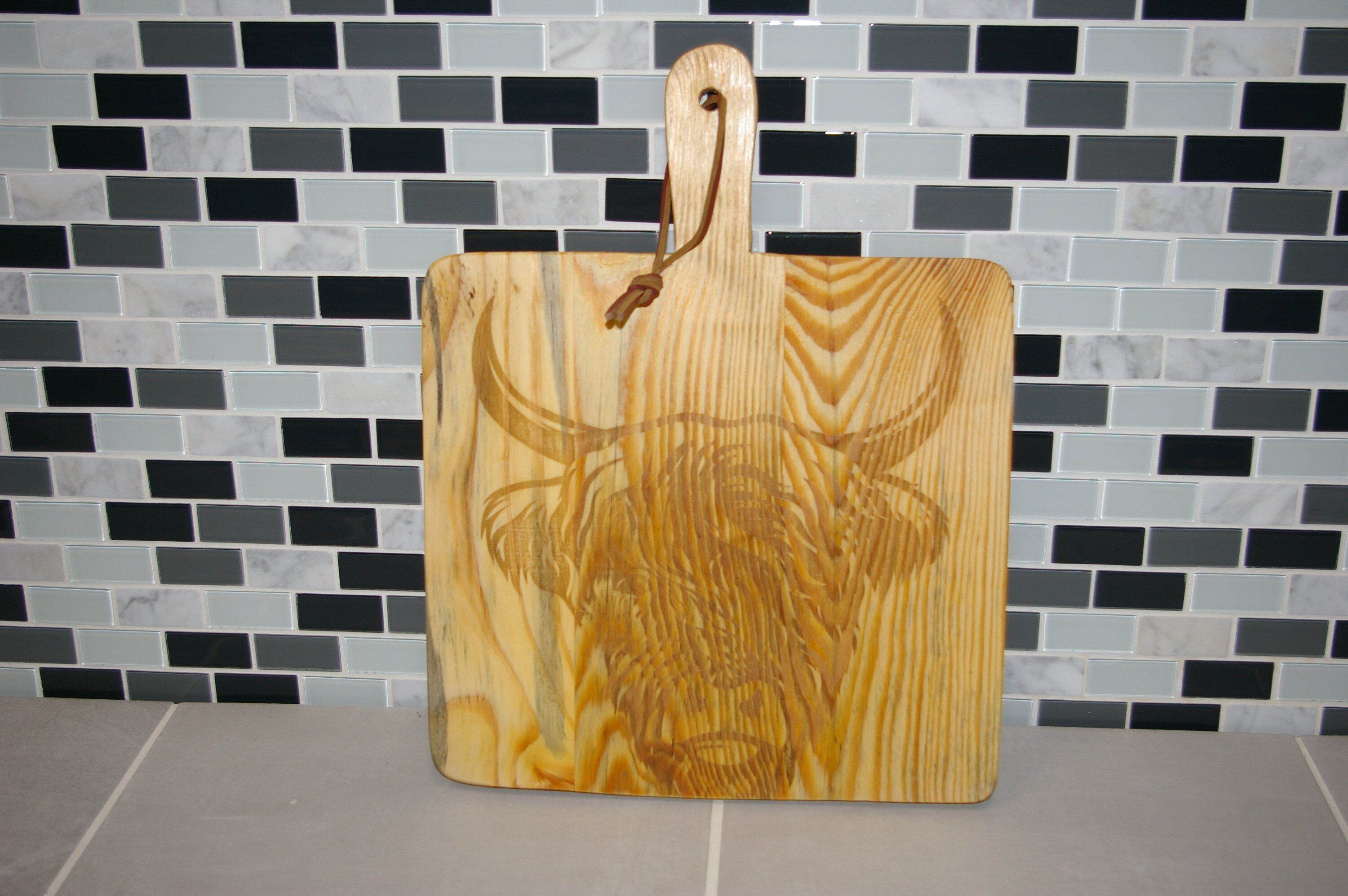 Highland Cow Pallet Wood Bread Board / Kitchen Board - Etsy