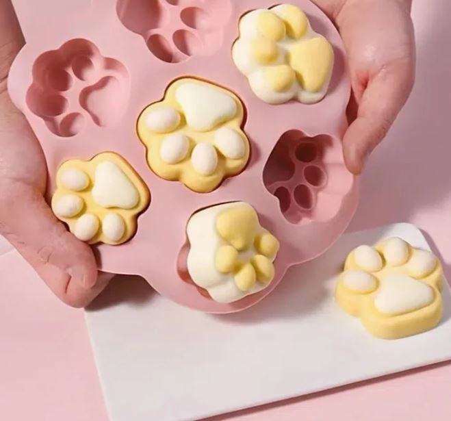 Paws Silicone Mold-dog Paw Mold-cat Paw Mold- Animal Paw Mold-chocolate ...