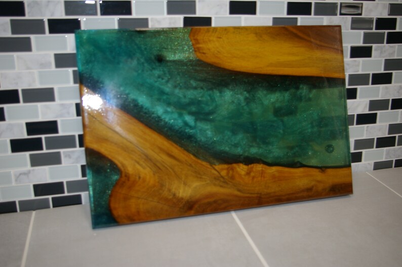 Walnut and Epoxy Charcuterie Board, Cheese Board - Etsy