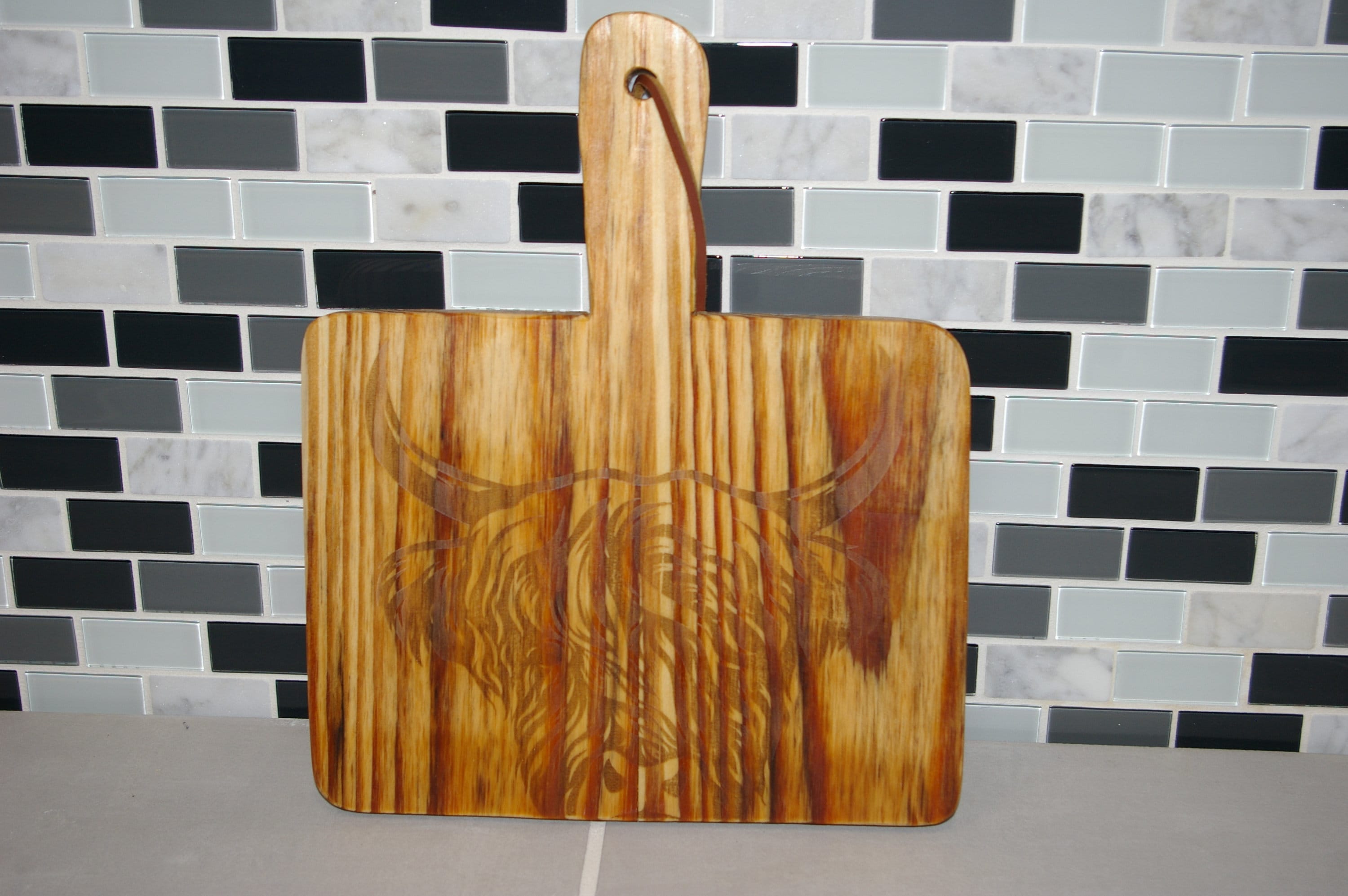 Highland Cow Pallet Wood Bread Board / Kitchen Board - Etsy