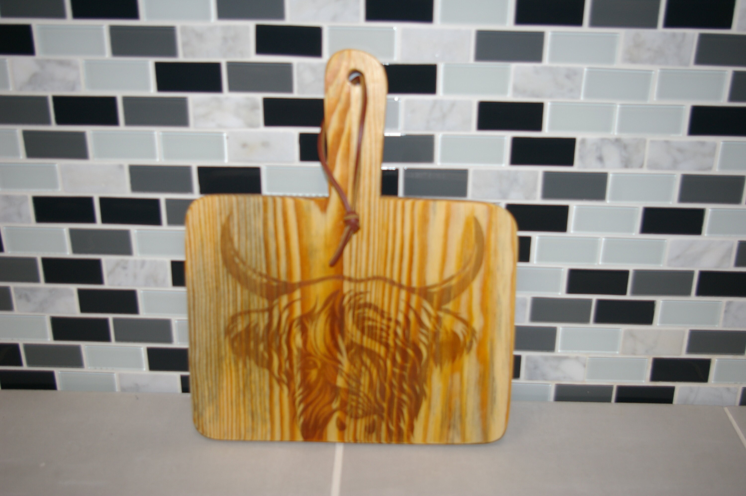 Highland Cow Pallet Wood Bread Board / Kitchen Board - Etsy