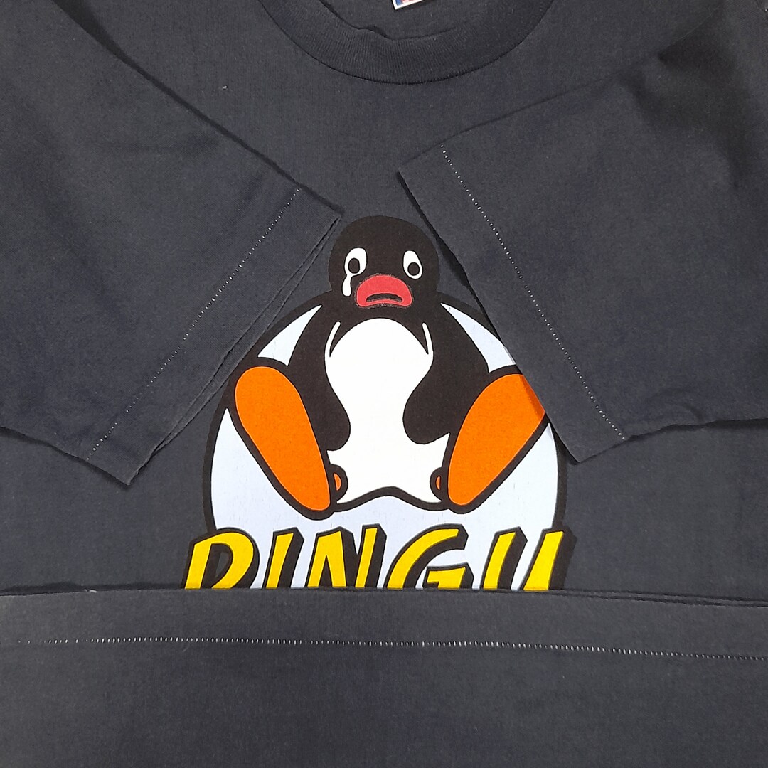 Vintage 90's PINGU Stop Motion Cartoon Charcoal Grey Color - Etsy