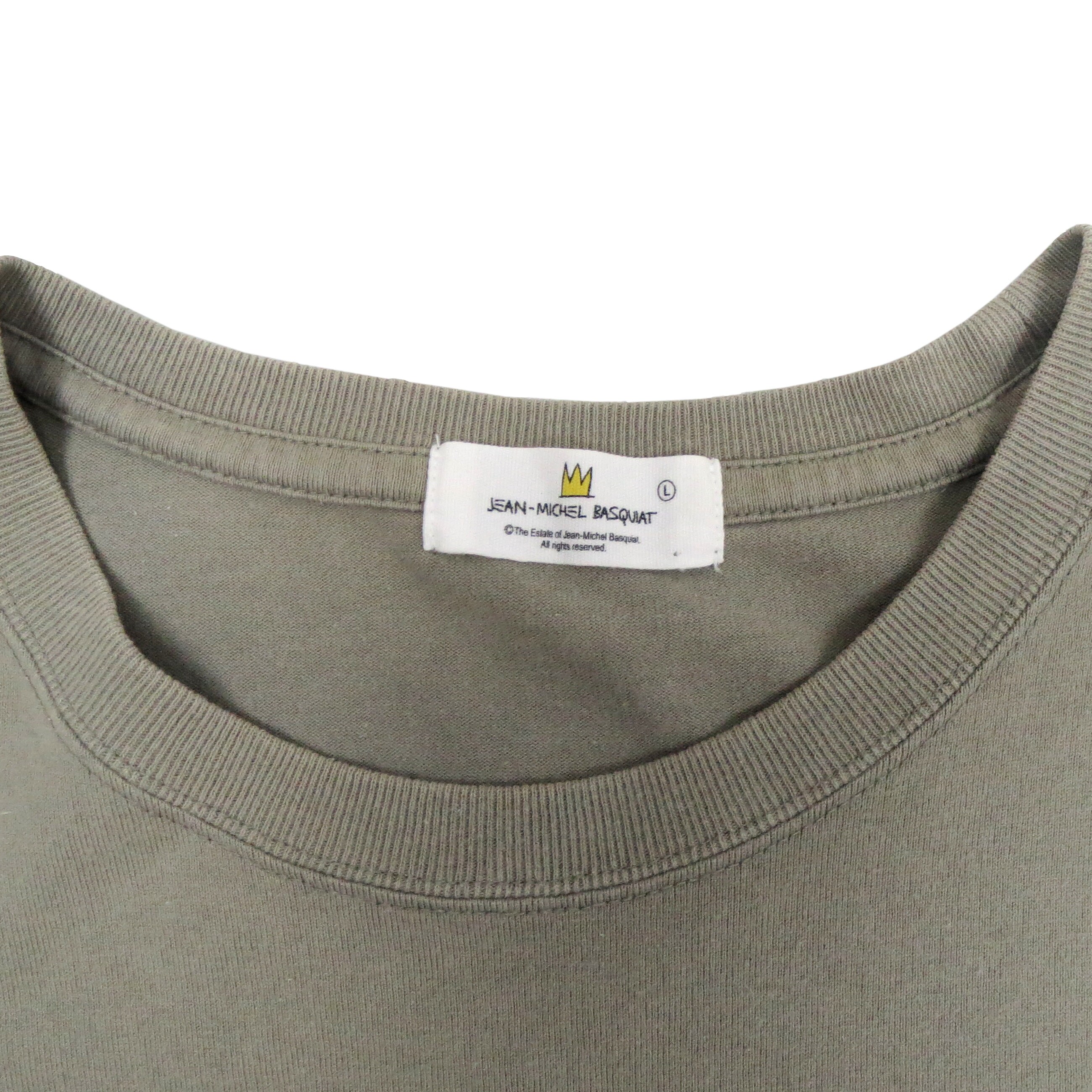 JEAN-MICHEL BASQUIAT Samo the Same Old Crap Front Hit Green Color ...