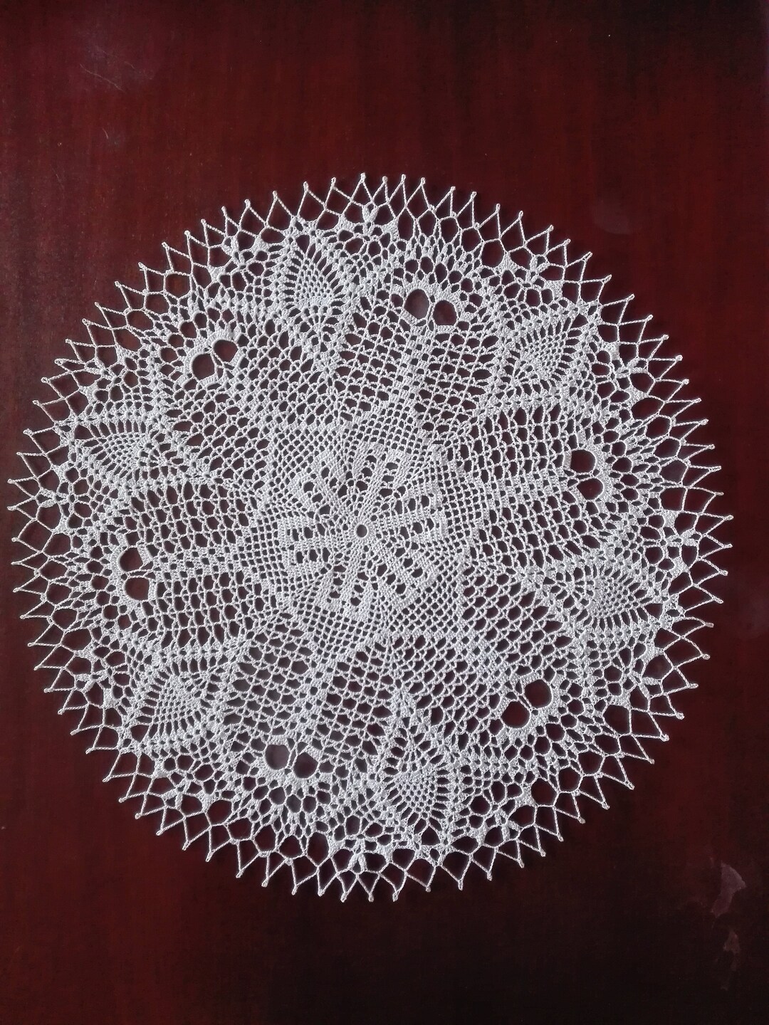 Nappe au crochet, crochet doily, dentelle crochet doily, nappes au ...
