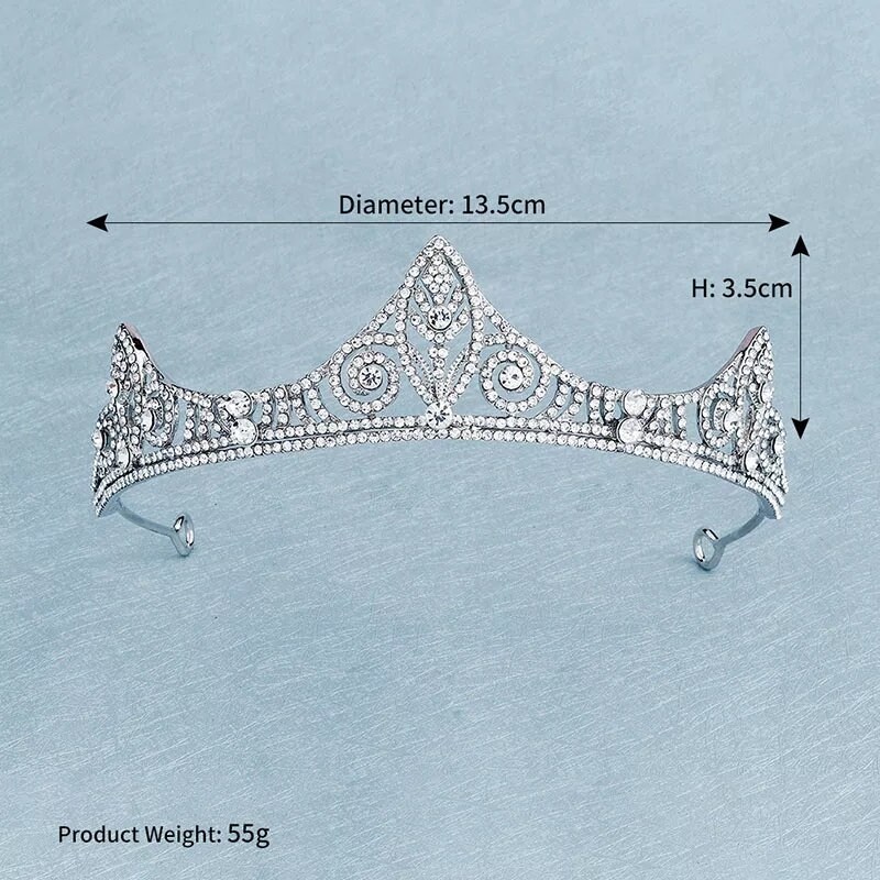 Silver Wedding Tiara Bridal Tiara Headpiece Wedding | Etsy