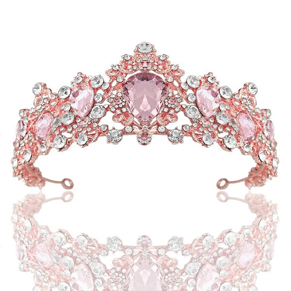 Pink Tiara - Etsy