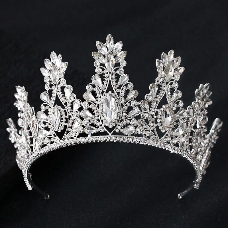 Princess Crown Gold Tiara Silver Tiara Wedding Weddings - Etsy