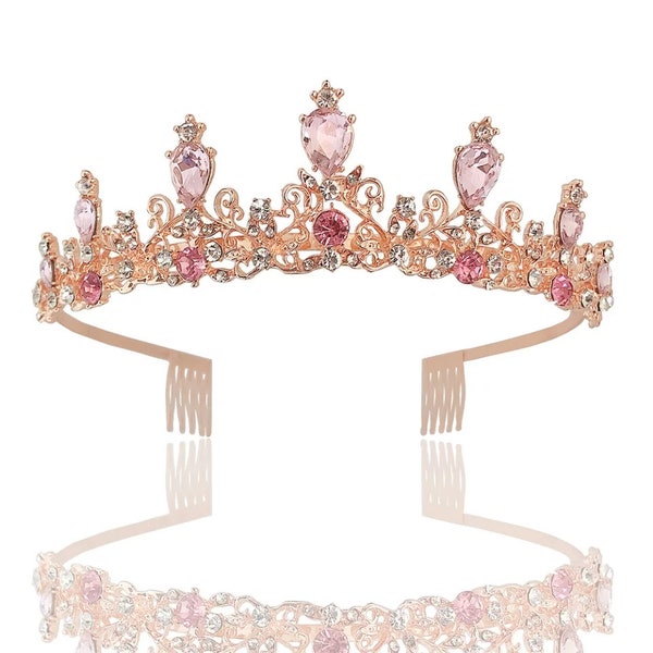 Pink Tiara - Etsy