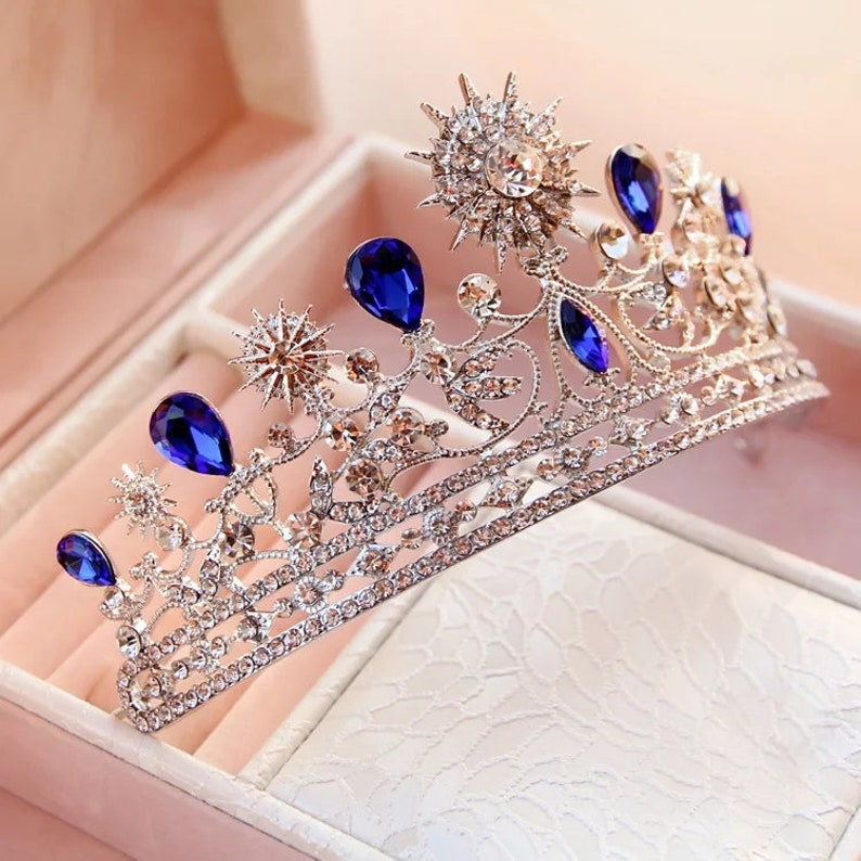 Bridal Tiara Bridal Crown Princess Tiara Wedding Tiara - Etsy