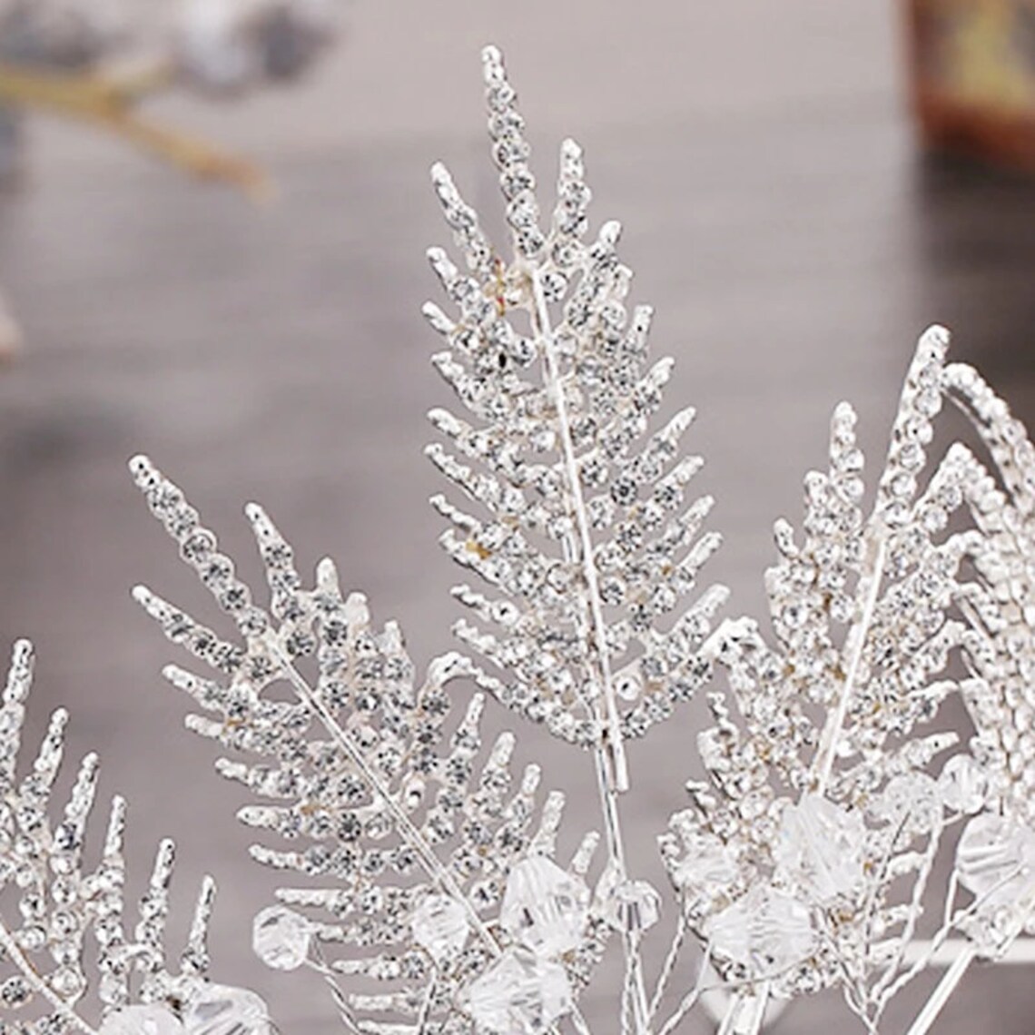 Tree Branch Rhinestone Crystal Diadem Bride Tiaras and Crowns - Etsy
