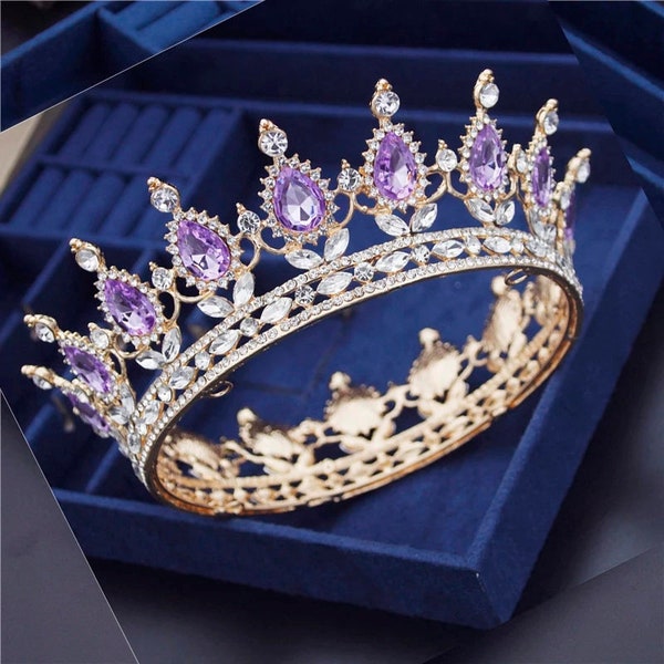 Purple Crown - Etsy