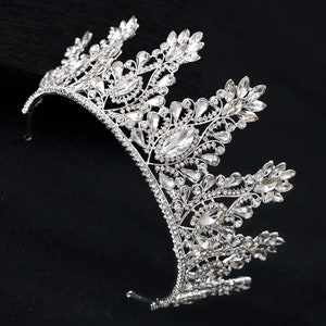 Princess Crown Gold Tiara Silver Tiara Wedding Weddings - Etsy