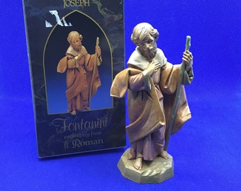 Roman Fontanini Italy Figurine Nativity Christmas Depose Gift Joseph ...
