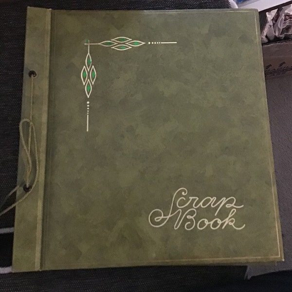 Vintage Scrap Book - Etsy