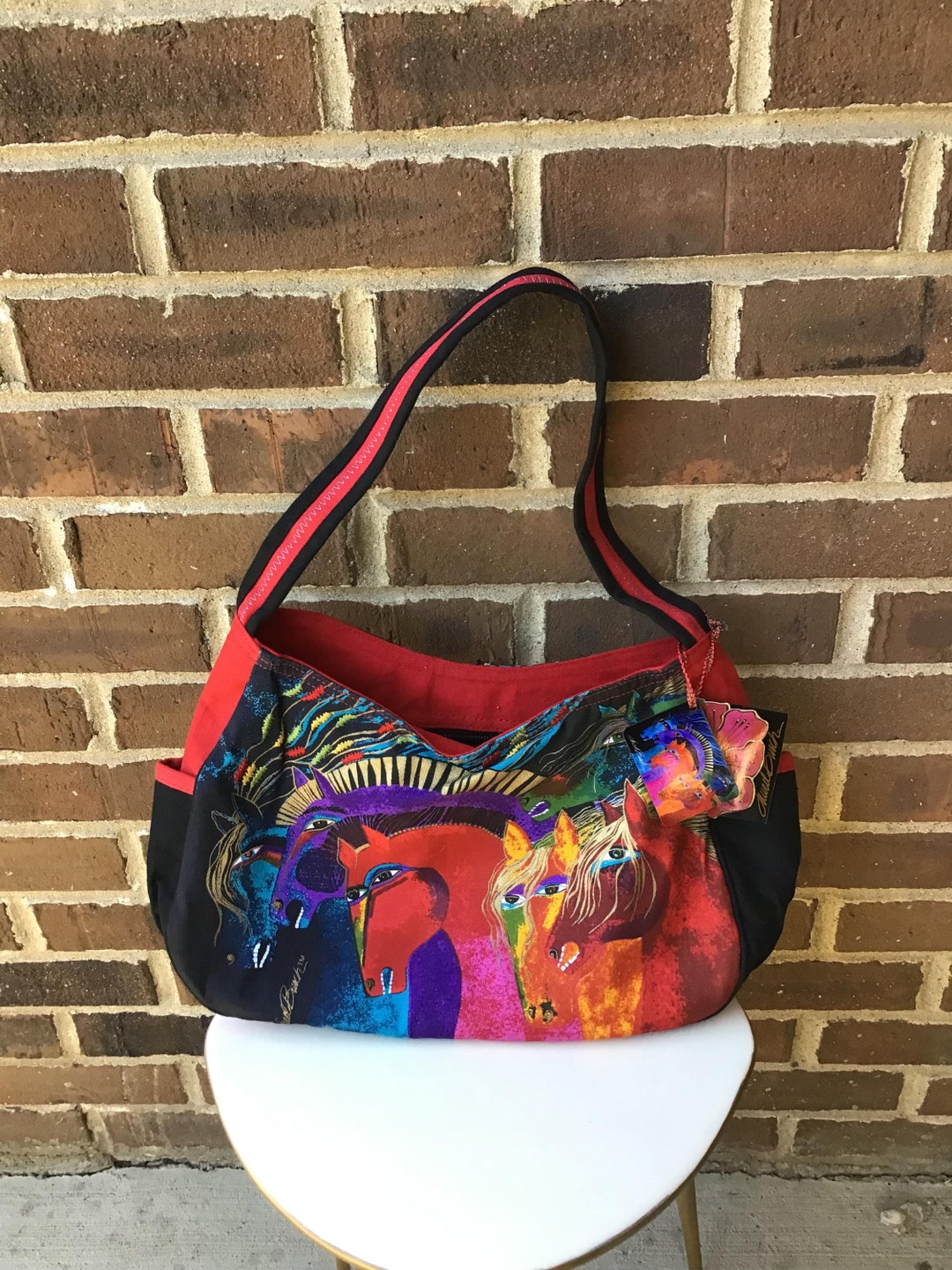 Laurel Burch Horse Bag/purse - New With Tags - Etsy