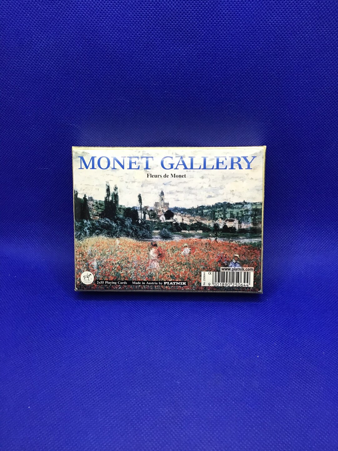 Monet's Gallery Playing Cards: Fleurs De Monet, Piatnik Austria Dual ...