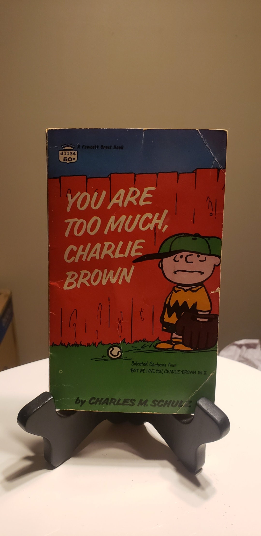 1968 Charlie Brown, You Are Too Much Vintage Paperback Book Charles ...