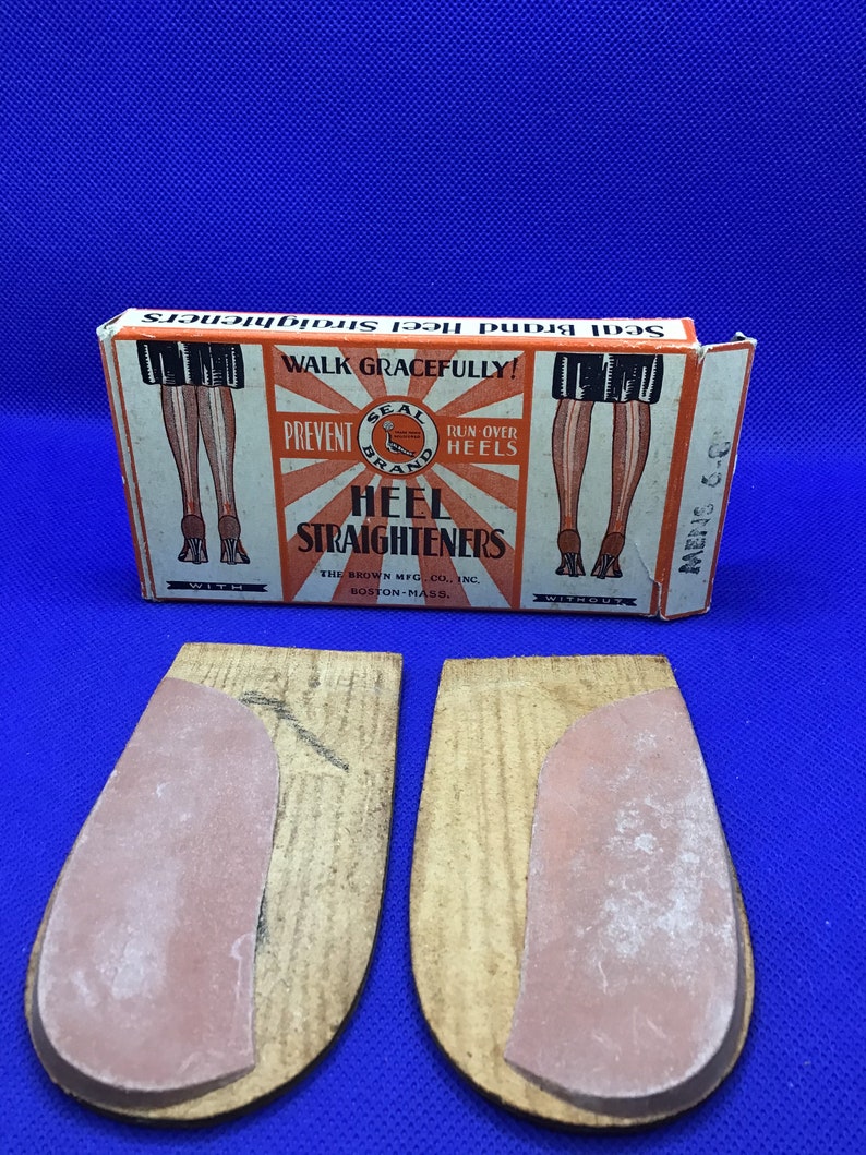 1940's Heel Straighteners (shoe Inserts) - Etsy