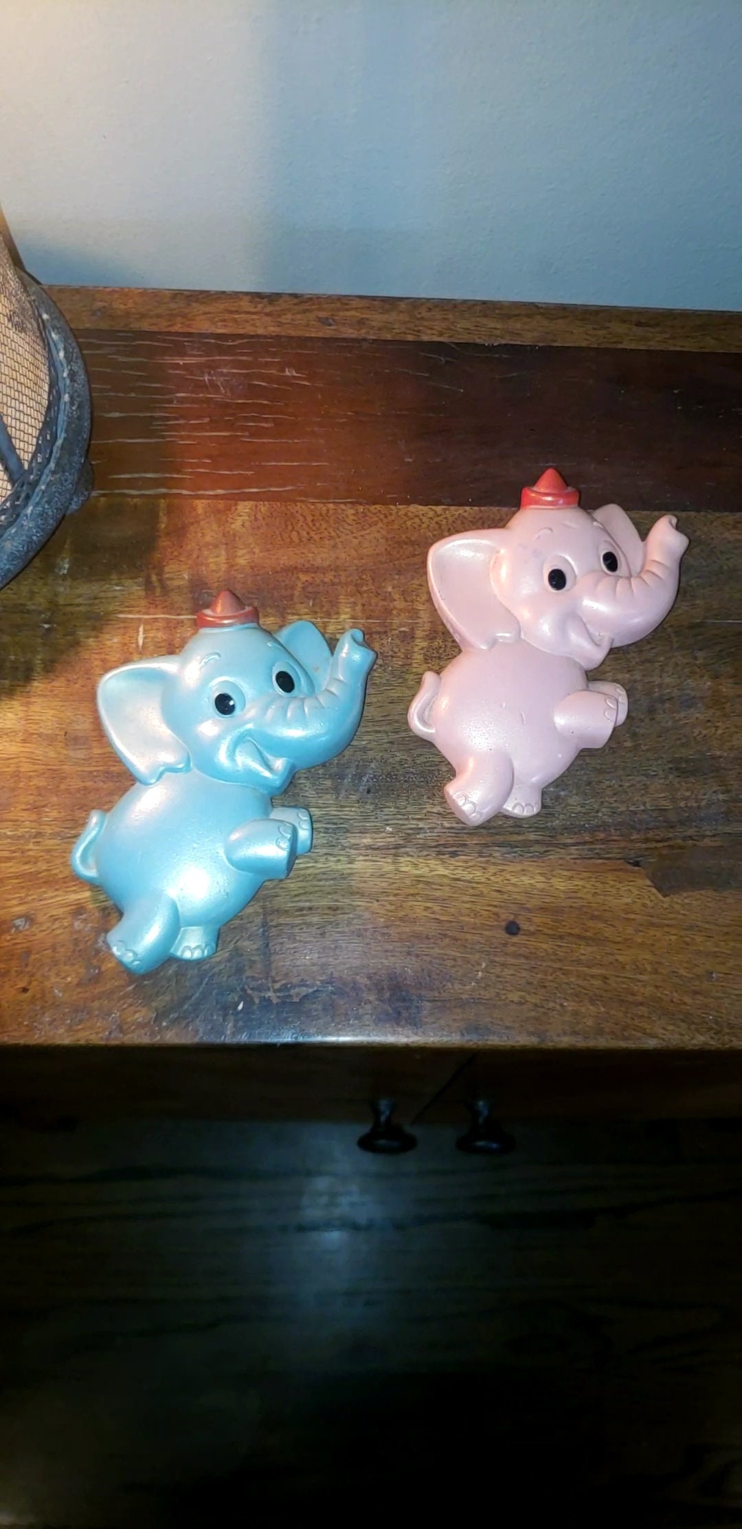 1970's Miller Studio Chalkware Set of 2 Baby Elephants - Etsy