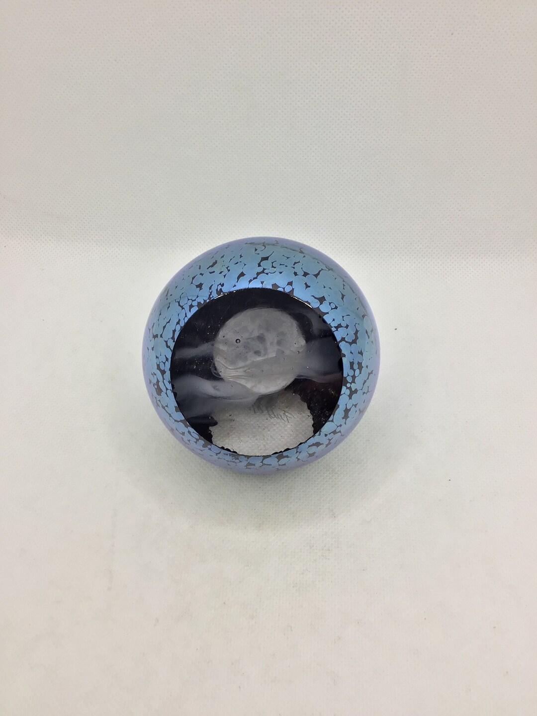 RESERVED Glass Eye Studio Full Moon Celestial Series Paperweight - Hand ...