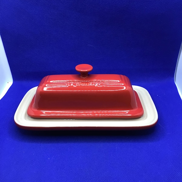 Red Butter Dish - Etsy