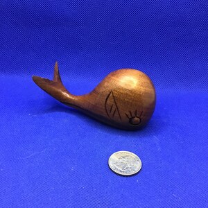 Vintage Kamaaina Wood Honokaa Hawaii Milo Hand Carved Whale - Etsy