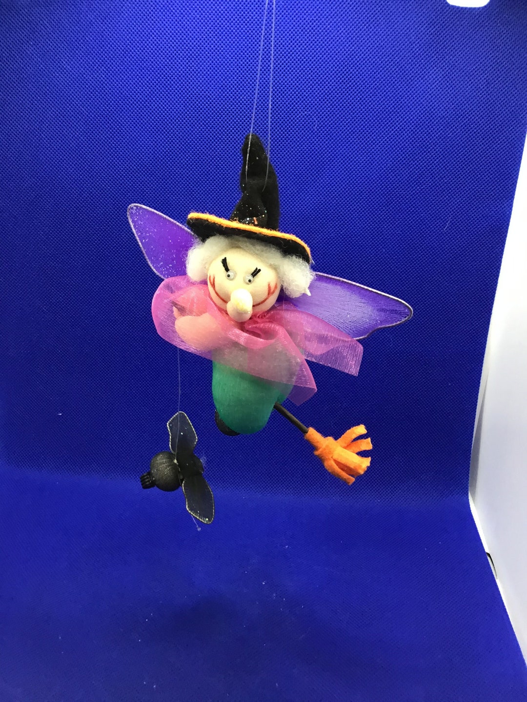 Russ Berrie Handcrafted Soft Sculpture Witch Halloween Decoration - Etsy