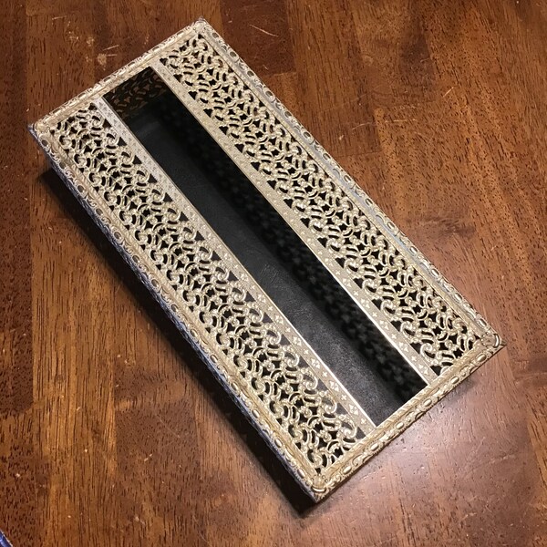 Filigree Tissue Box - Etsy