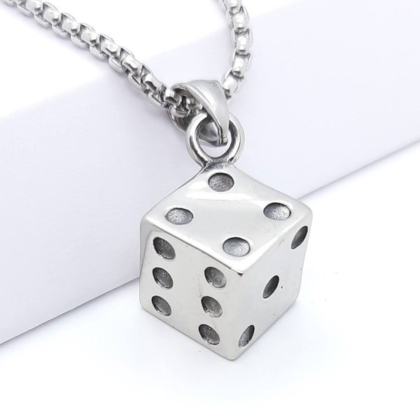 Dice Necklace - Etsy