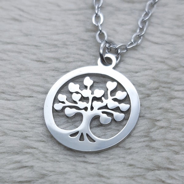 Heart Tree Necklace - Etsy