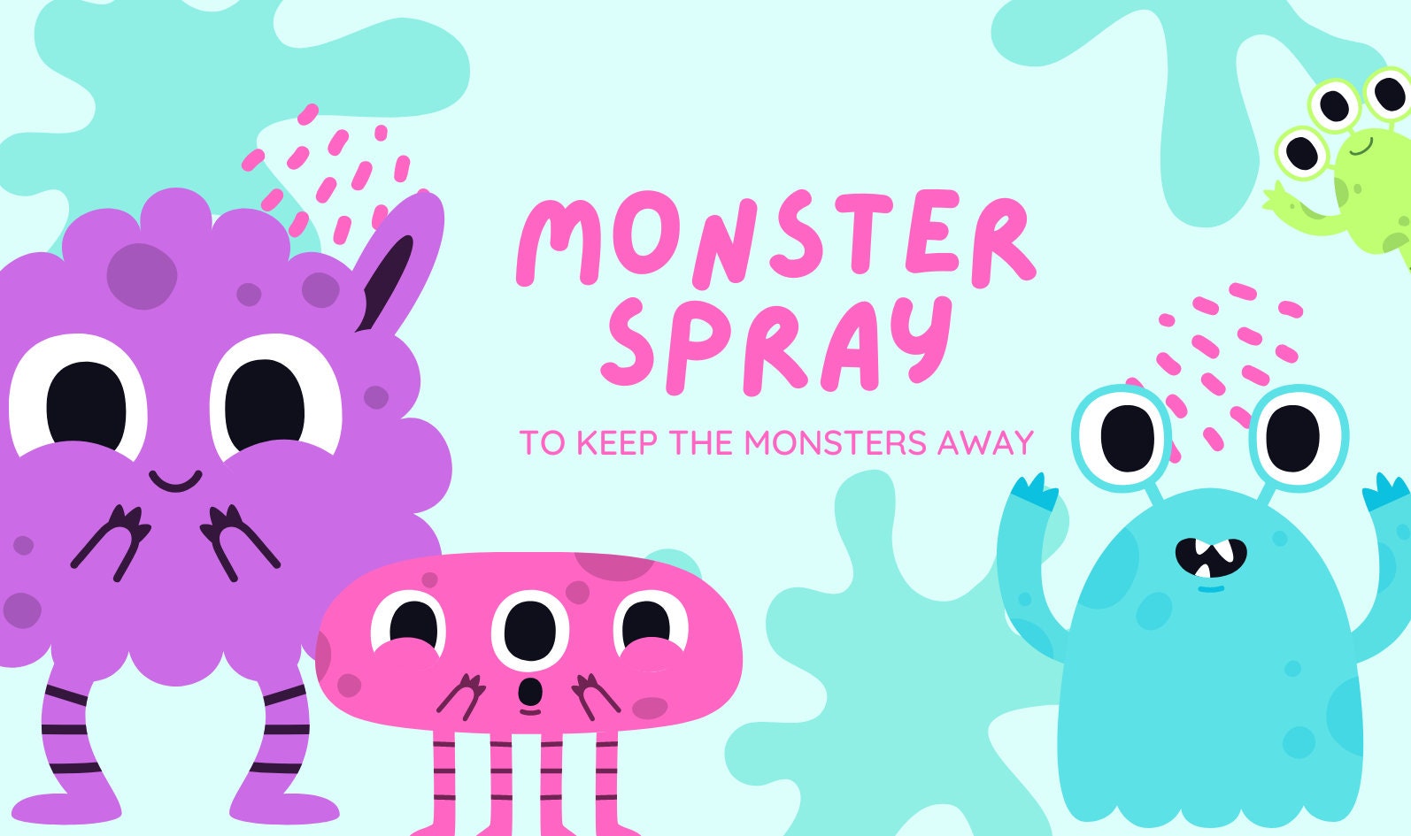 Monster Spray Digital Download Print - Etsy