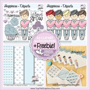 Love Clip Art, Love Graphics, COMMERCIAL USE, Valentine's Day Clipart ...