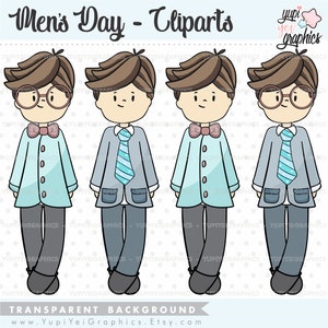 Men Clipart, Boy Clipart, Men's Day Clipart, Men's Day Graphics, Mens ...