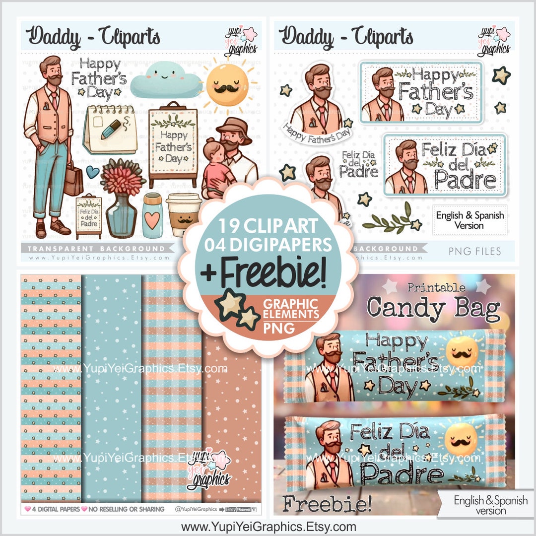 Father's Day Clipart, Father Clipart, Dad Clipart, Father Graphics, Boy ...