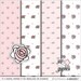 Spring Pattern, Spring Digital Papers, Girl Digital Paper, COMMERCIAL ...
