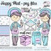 Happy Mail Clip Art, Happy Mail Clipart, COMMERCIAL USE, Happy Mail ...