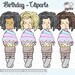 Birthday Clipart, Cupcake Clipart, Birthday Graphics, Birthday PNG ...
