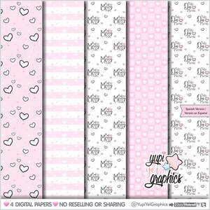Mother's Day Clipart, Mother Clipart, Mom Clipart, COMMERCIAL USE ...