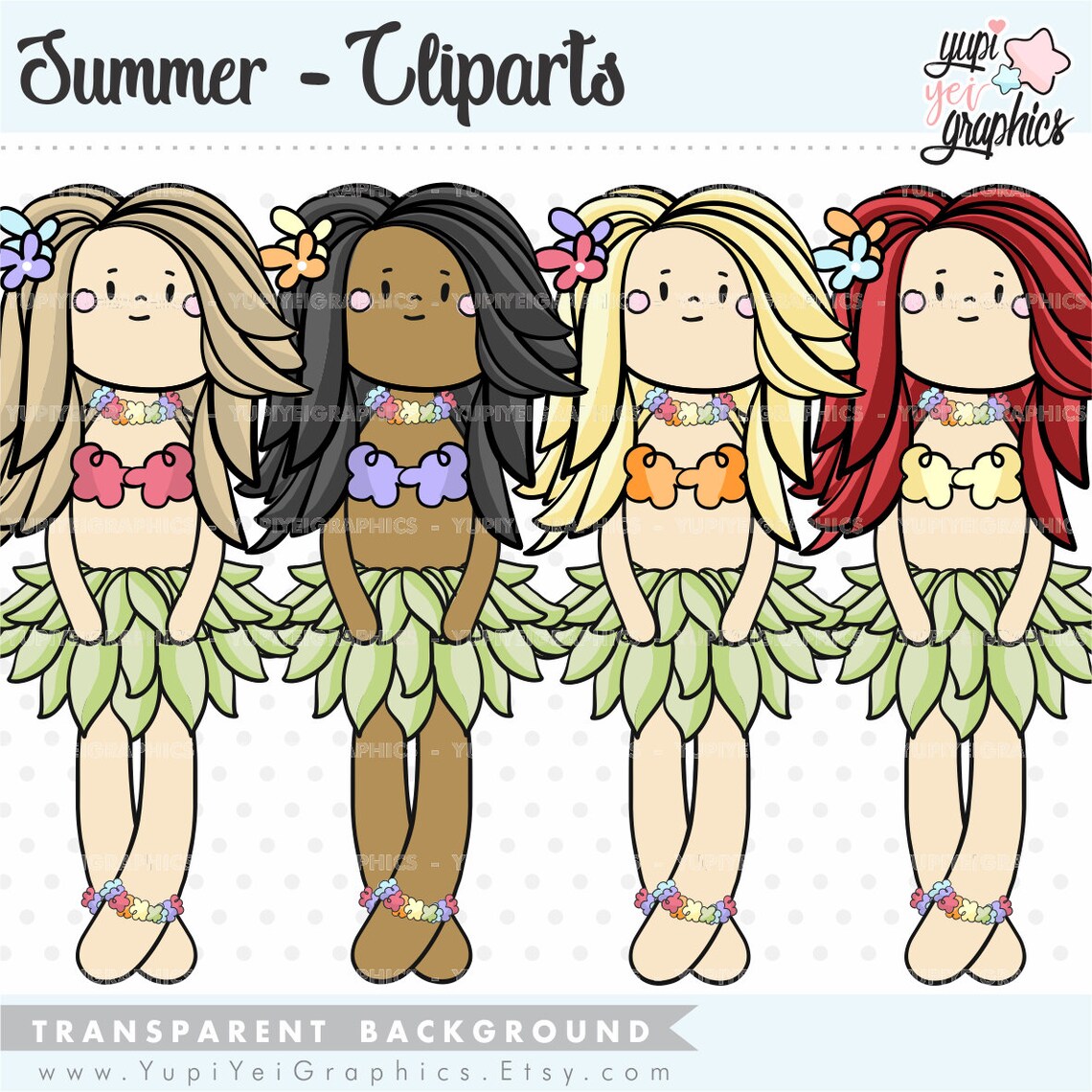 Summer Clip Art Summer Graphics COMMERCIAL USE Summer | Etsy