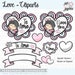 Valentine's Day Clipart, Love Clipart, Hearts Clipart, Valentines Day ...