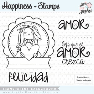 Love Digital Stamps, Love Stamps, COMMERCIAL USE, Valentine's Day ...