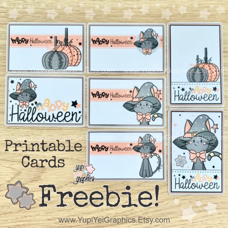 Halloween Clip Art Black Cat Clipart COMMERCIAL USE - Etsy