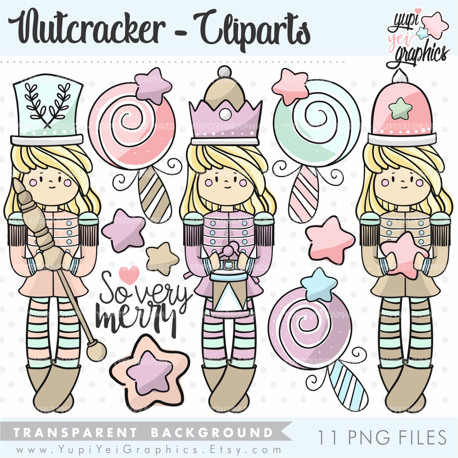 Nutcracker Clipart Nutcracker Graphics COMMERCIAL USE - Etsy