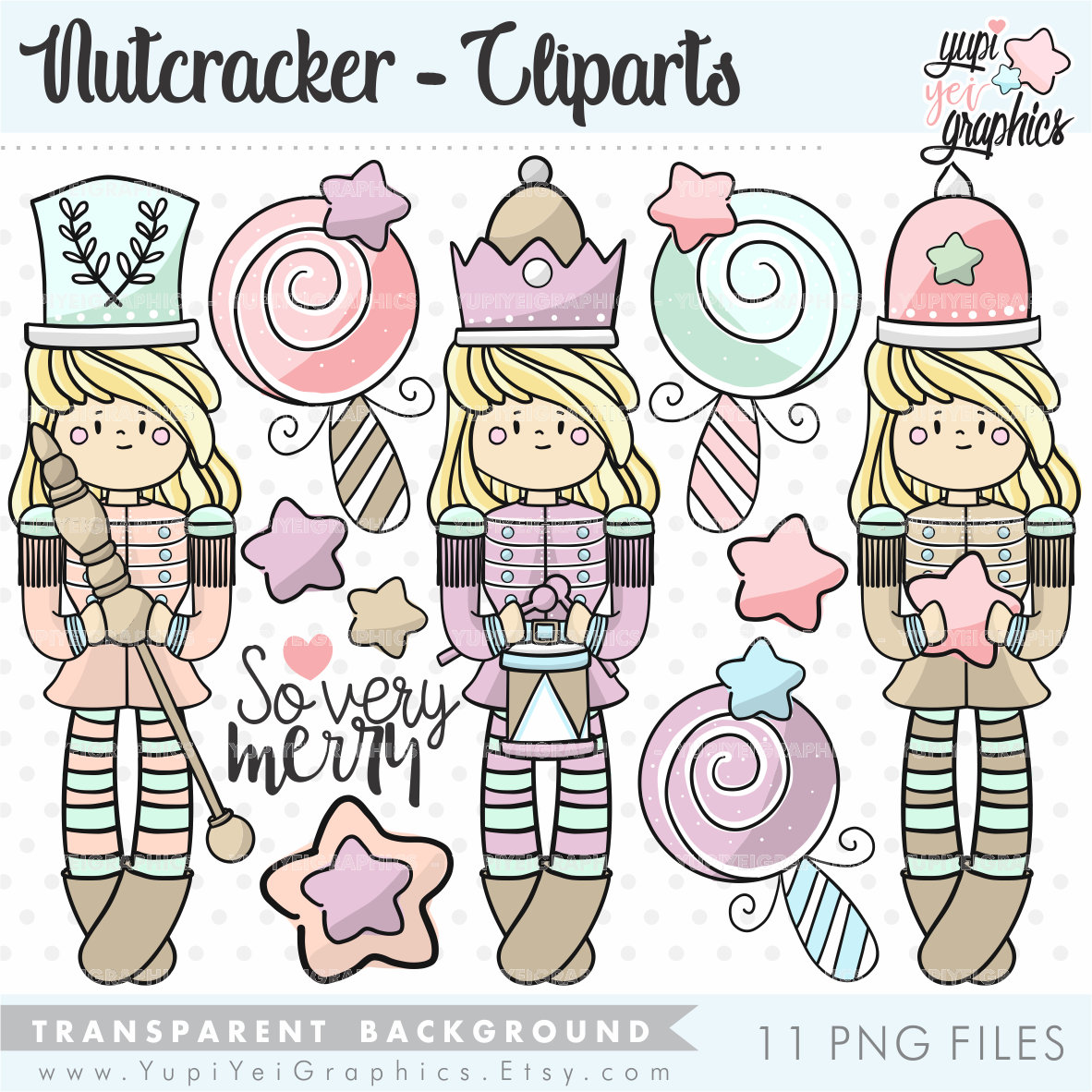 Nutcracker Clipart Nutcracker Graphics COMMERCIAL USE | Etsy
