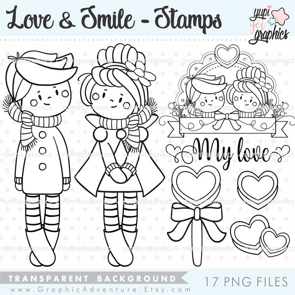 Digital Stamps - Etsy