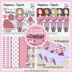 Love Clip Art, Love Graphics, COMMERCIAL USE, Valentine's Day Clipart ...