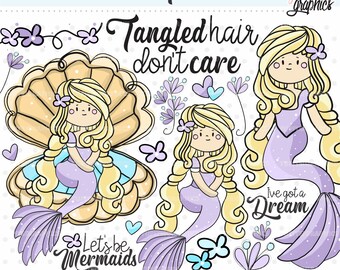 Fairytale Princess Digital Clipart Set For-personal and - Etsy